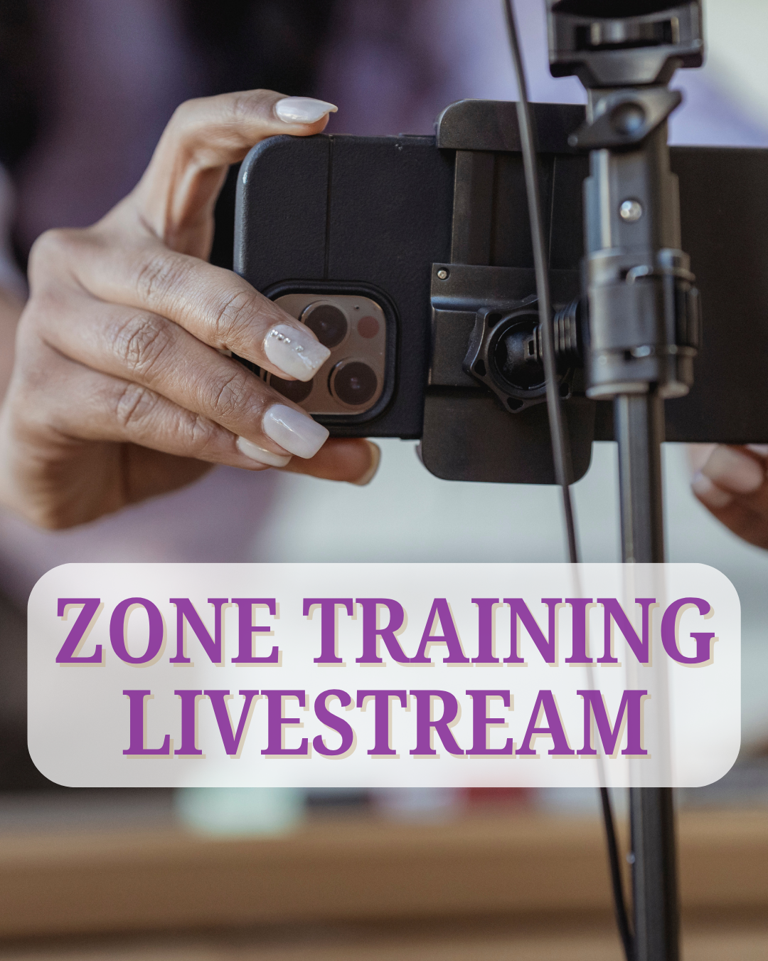 Zone training Livestream – Erica Rock